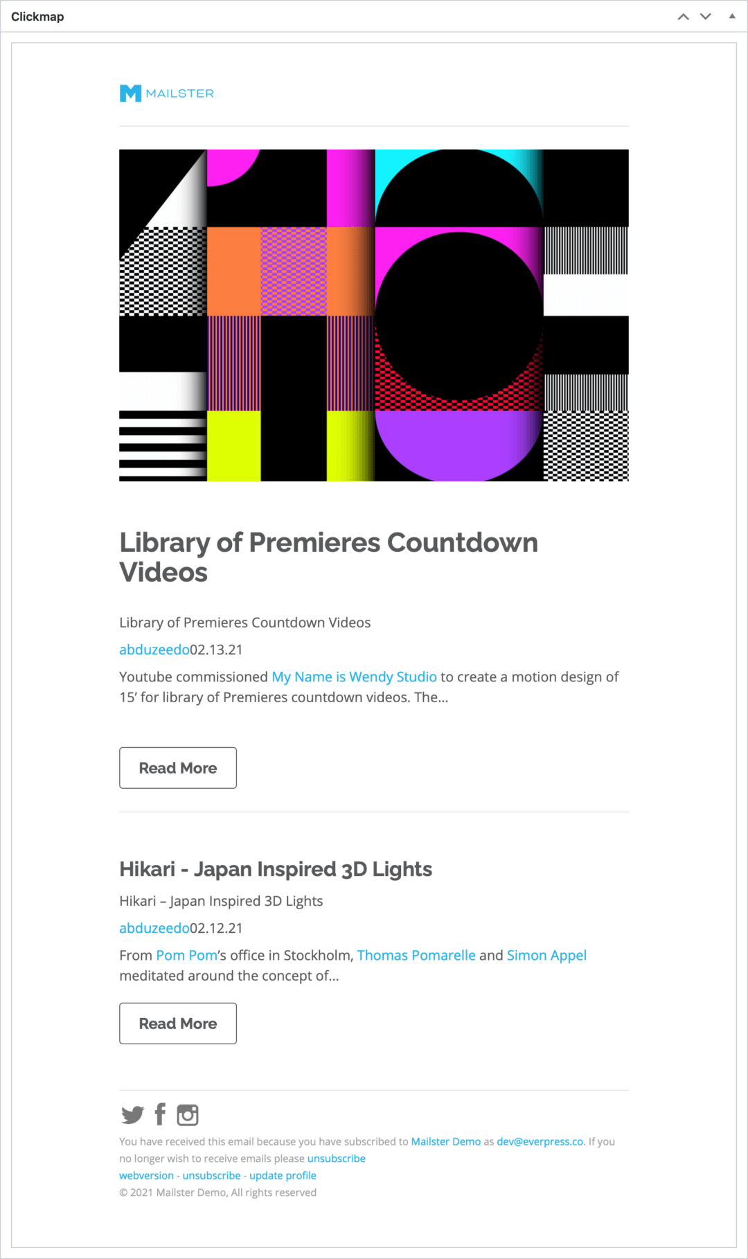 All Features • Mailster